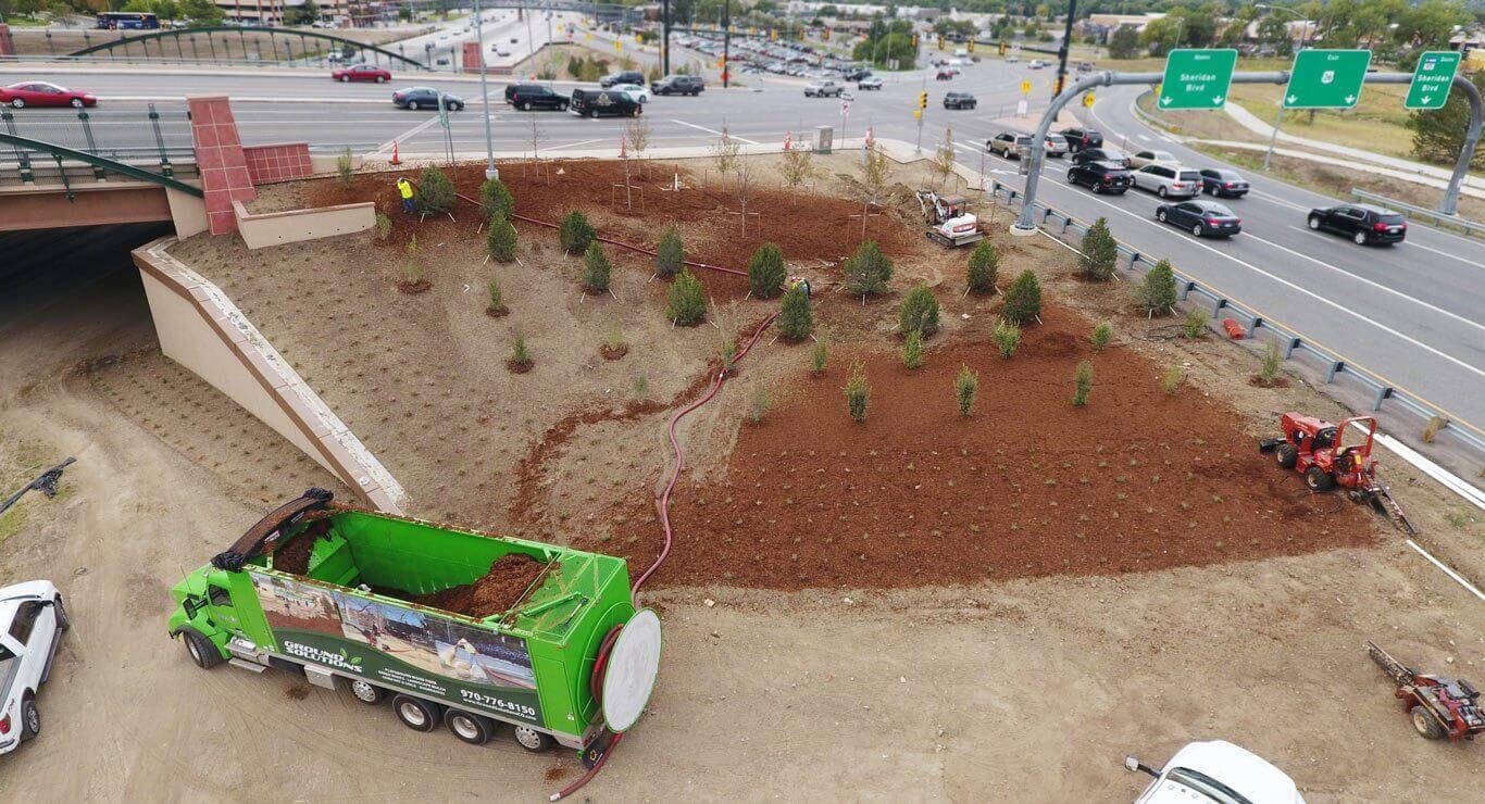 Blower Trucks | Ground Solutions - The Material Placement Guys