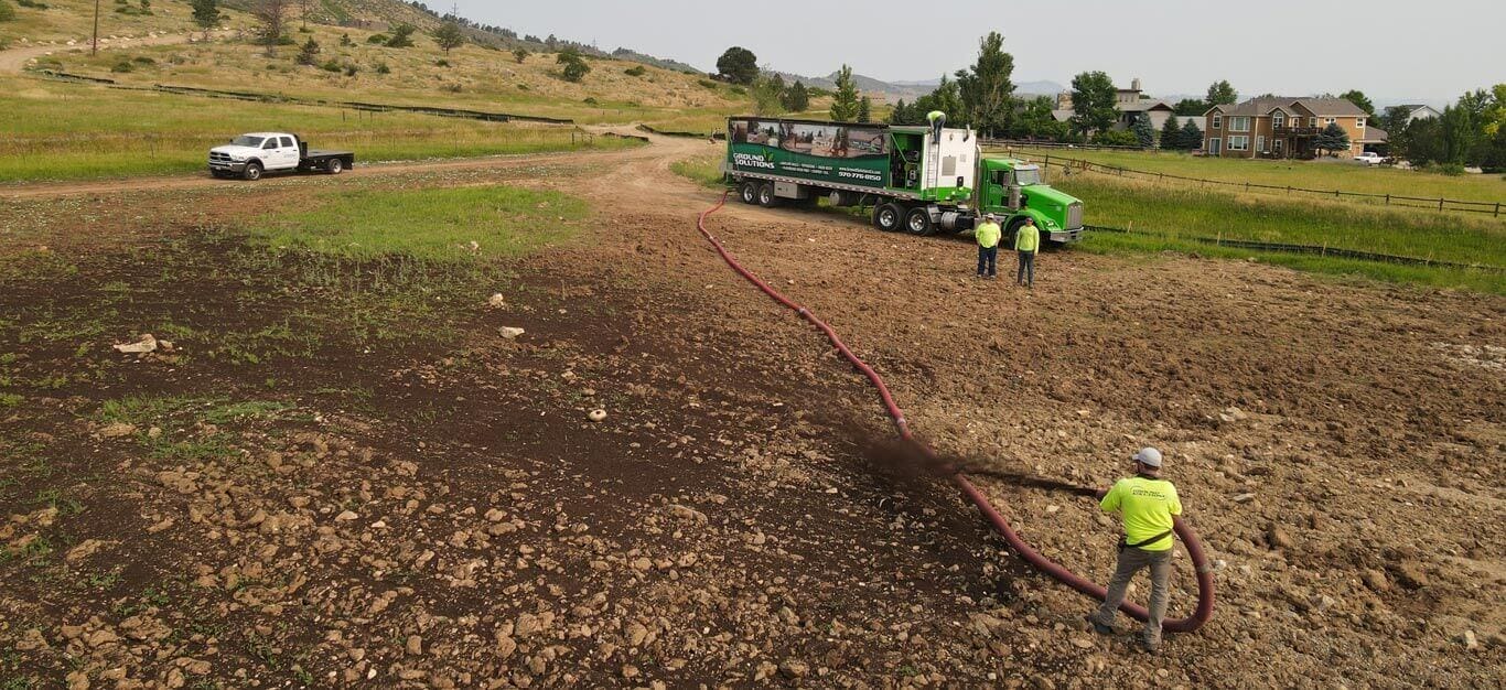 Compost Blanket Erosion Control | Ground Solutions Material Placement